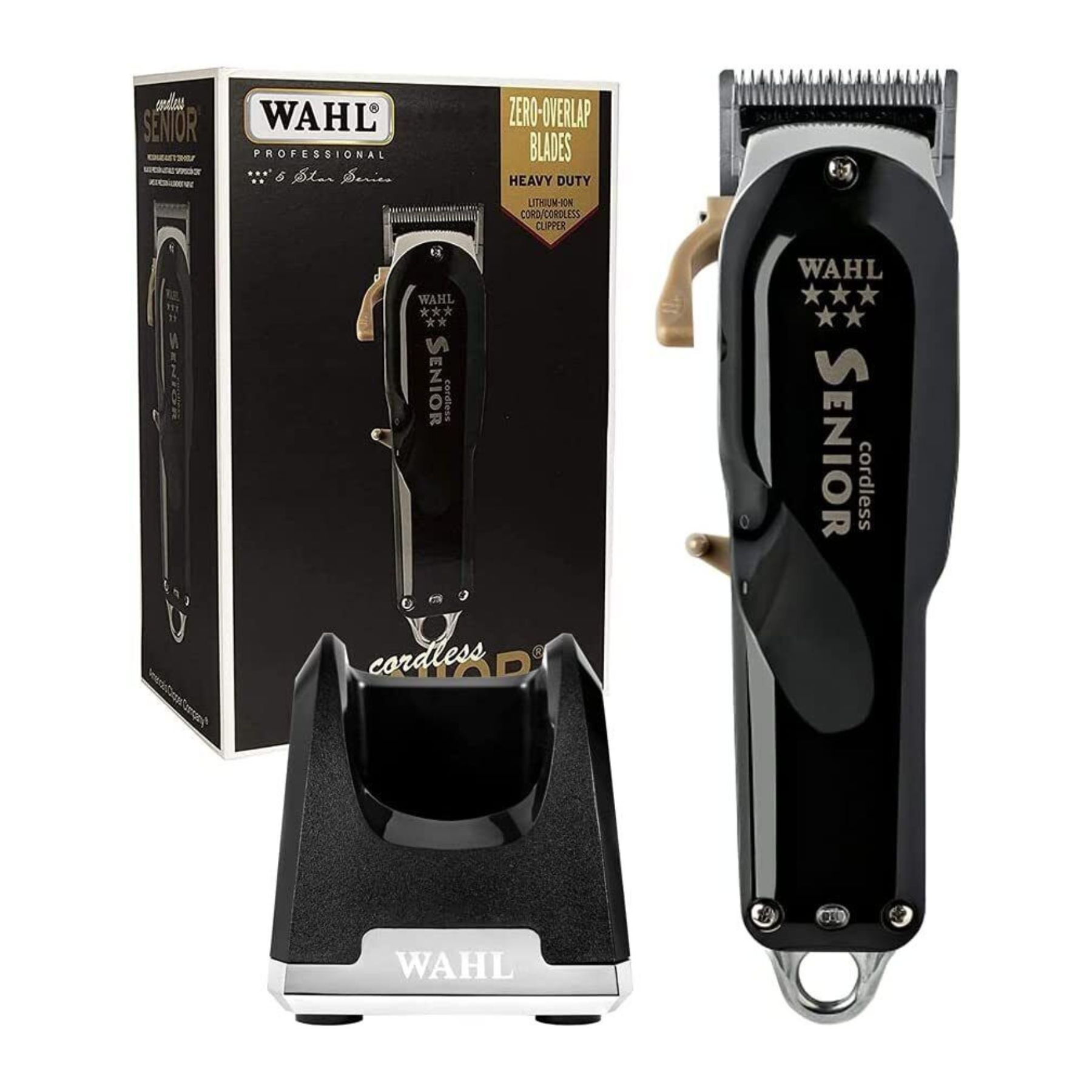 WAHL – CORDLESS CLIPPER – SENIOR (WITH CHARGE STAND) - NX Hair & Beauty ...